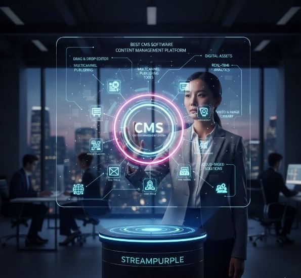 Digital Signage CMS | Streampurple Content Management India
